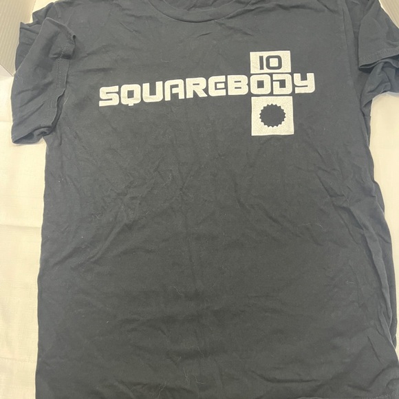 Gildan | Shirts | Mens Black Square Body Tshirt Size Medium | Poshmark